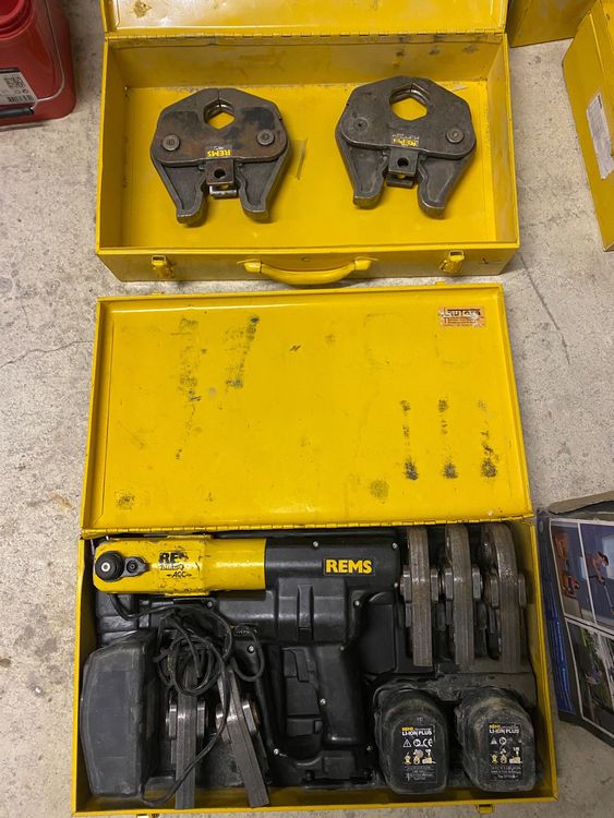 Pressmaschine Rems inkl. Backen 15-54 (Gebraucht) in für CHF 1000 – mit ...