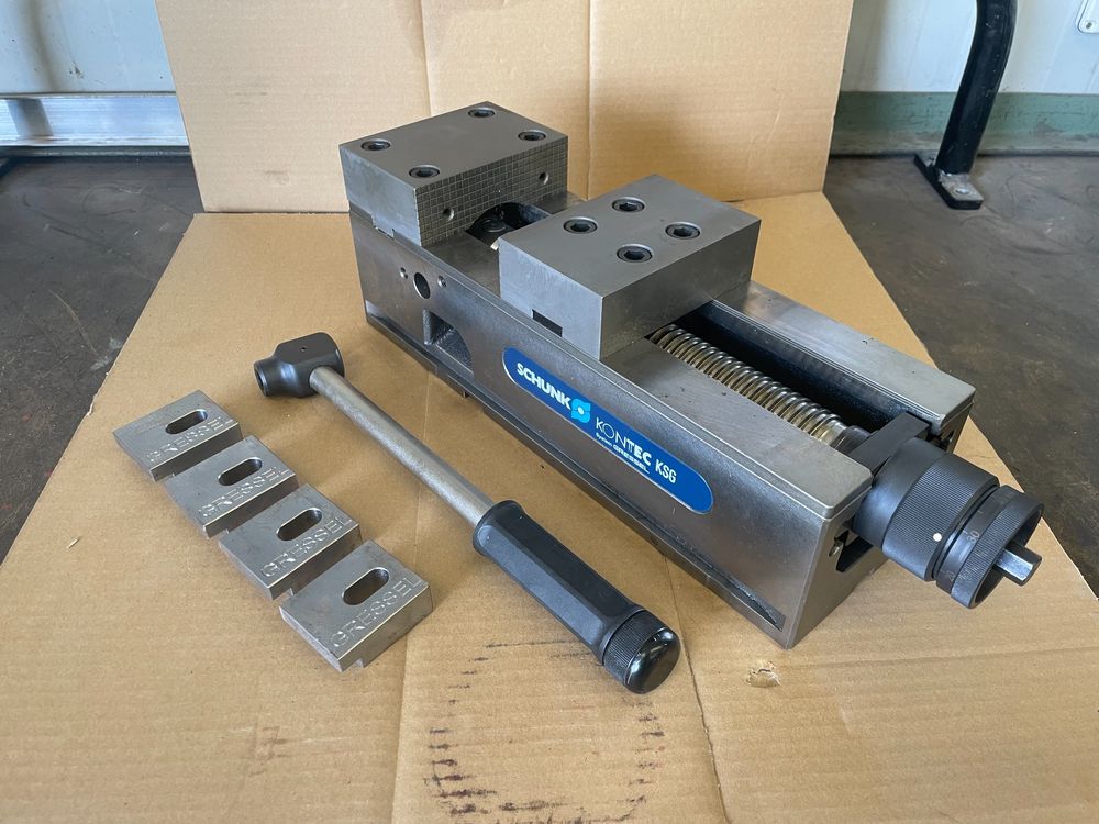Schunk KSG 125 /Gressel Gripos 125 Maschinenschraubstock (Gebraucht) in ...