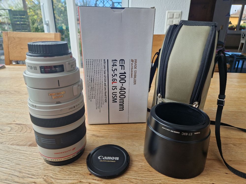 Canontelobjektiv Ef 100 400mm F4 5 5 6l Is Usm Kaufen Auf Ricardo