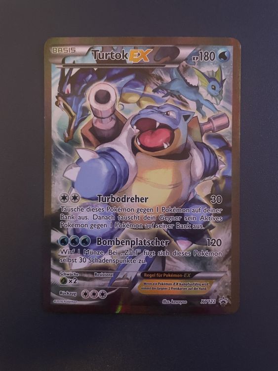 Pokemon Turtok EX XY122 PROMO | Kaufen auf Ricardo