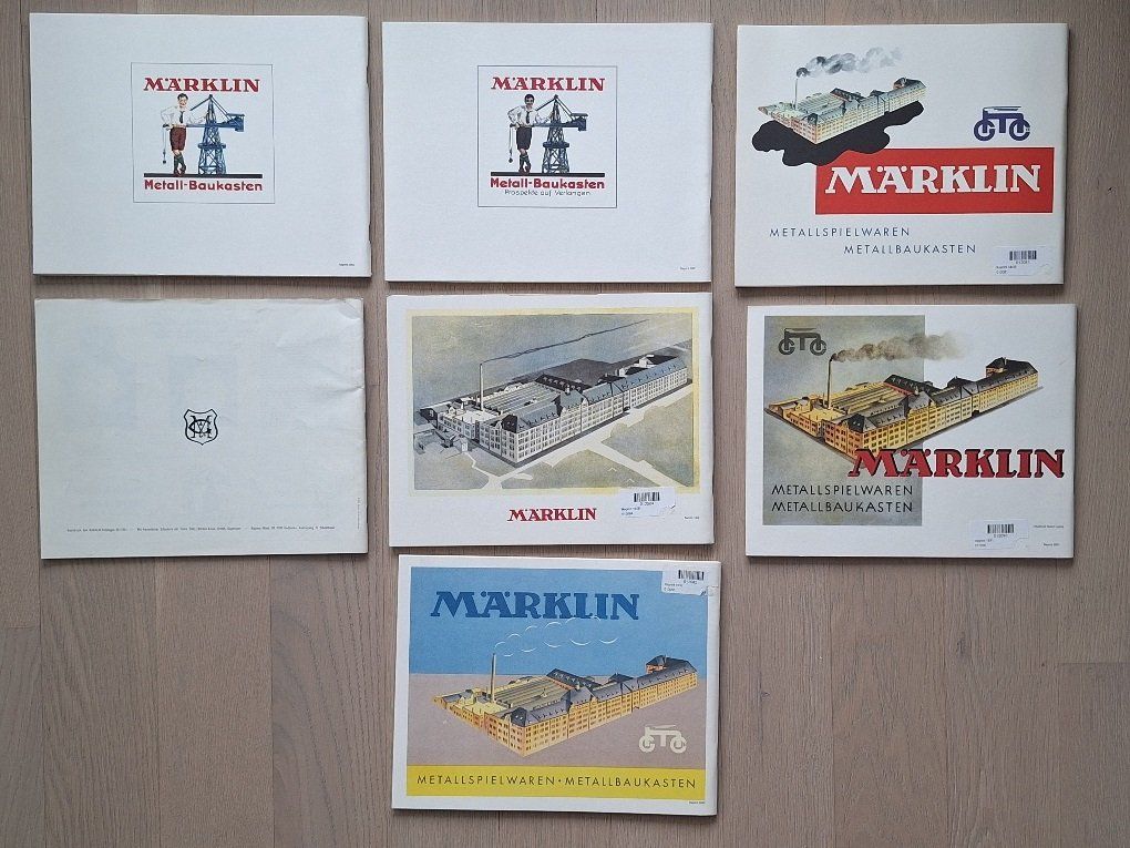 7 catalogues, reproduction Märklin, selon photos (Neuf (Voir ...
