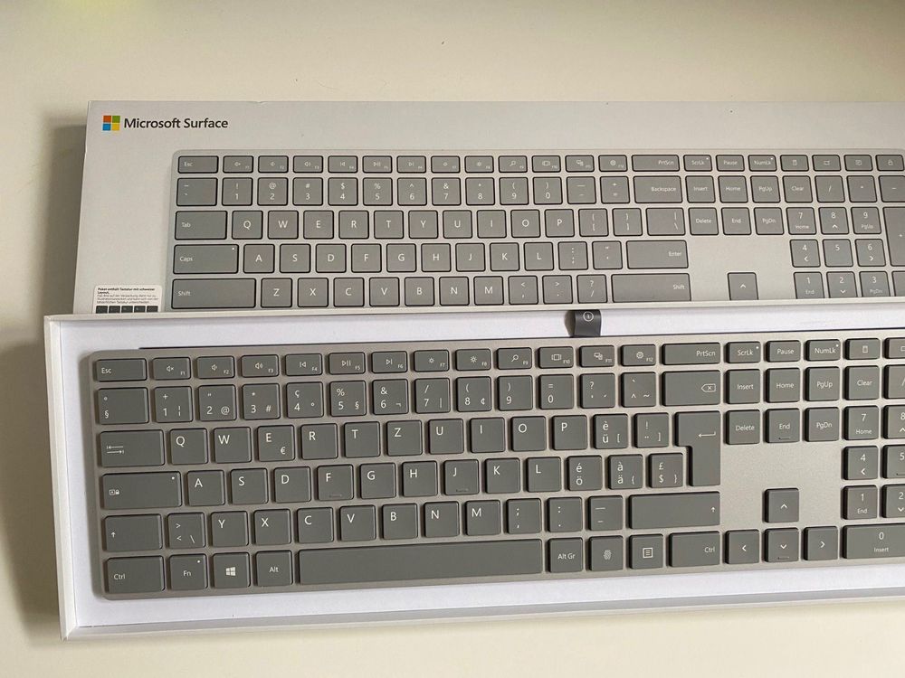 Microsoft Modern Keyboard Fingerprint (Neu (gemäss Beschreibung)) in ...