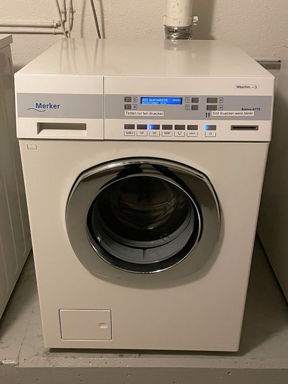 Schulthess/Merker Waschmaschine mit CS für Mehrfamilienhaus (Gebraucht ...