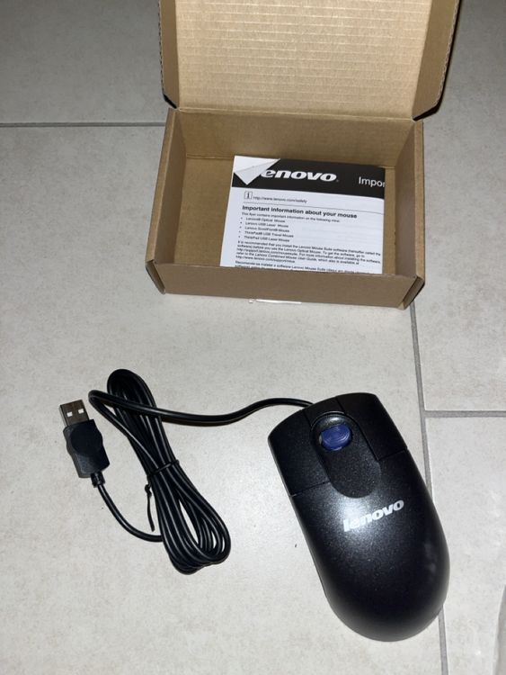 Lenovo ScrollPoint Maus Optisch USB 2.0 800 dpi (Neu (gemäss ...