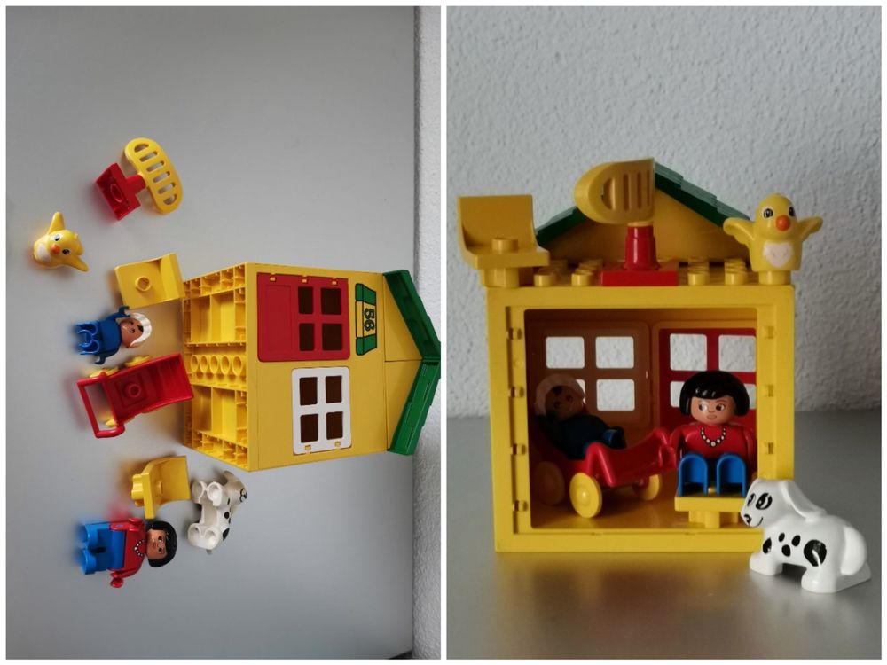Lego DUPLO Nostalgie Haus mit Zubehör aus den 80 ger jahren (Gebraucht) in Alpnach Dorf für CHF ...