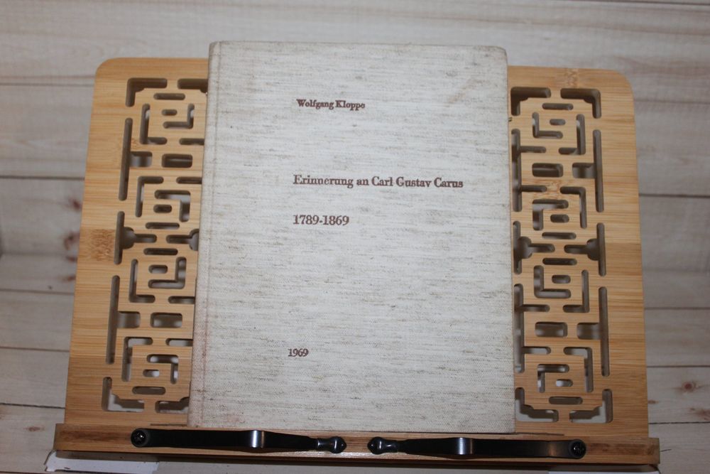 Erinnerungen an Carl Gustav Carus - Wolfgang Kloppe (Gebraucht) in ...