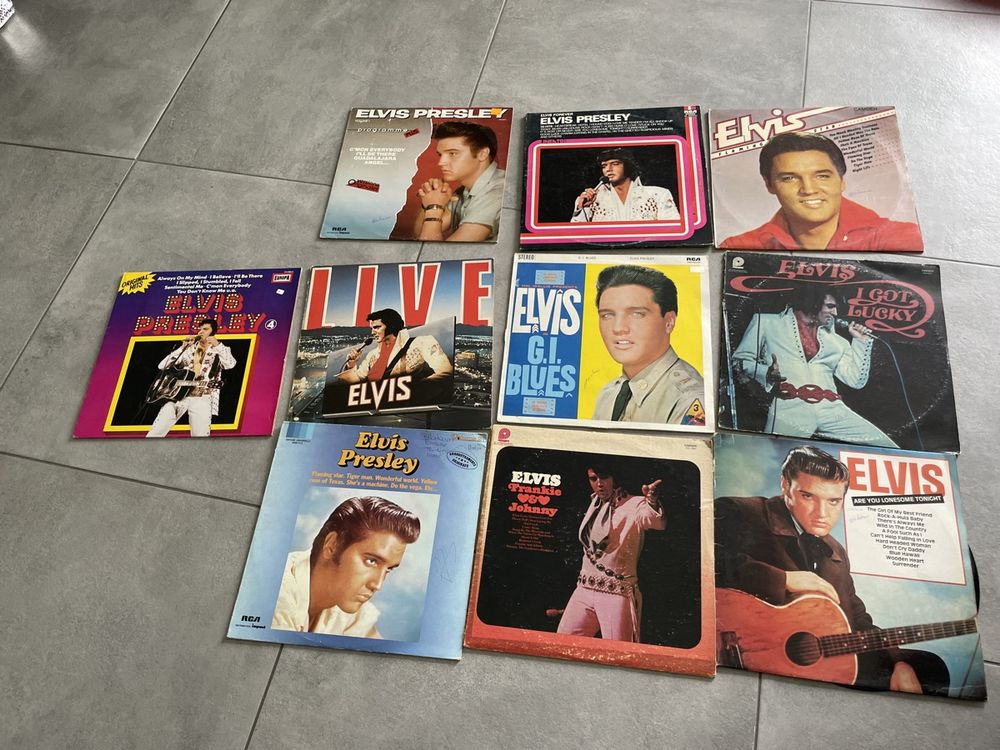 Collection Elvis Presley 10 vinyles | Kaufen auf Ricardo
