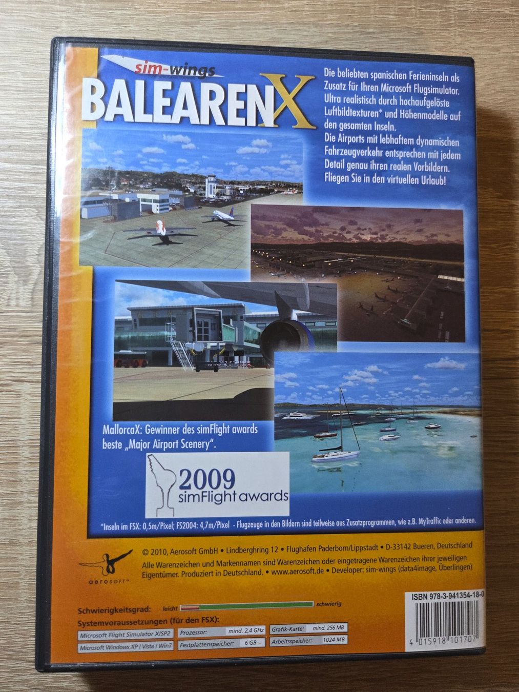 Balearen X for Flight Simulator X FSX (German) - PC (Gebraucht) in ...
