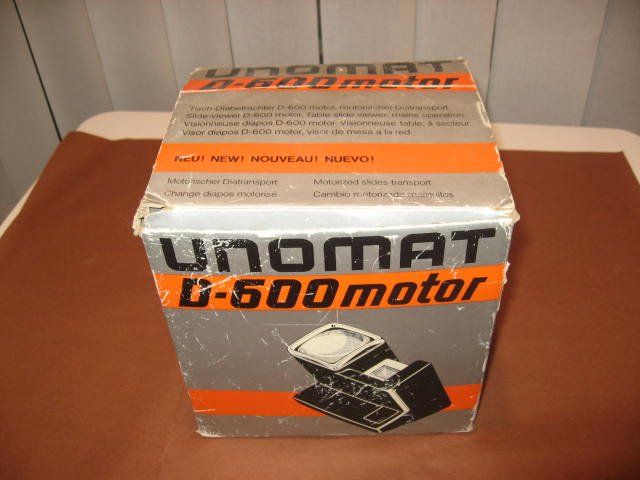 Unomat D-600 motor, Diabetrachter, 50er Jahre (Gebraucht) in Münchenstein für CHF 1 – mit ...