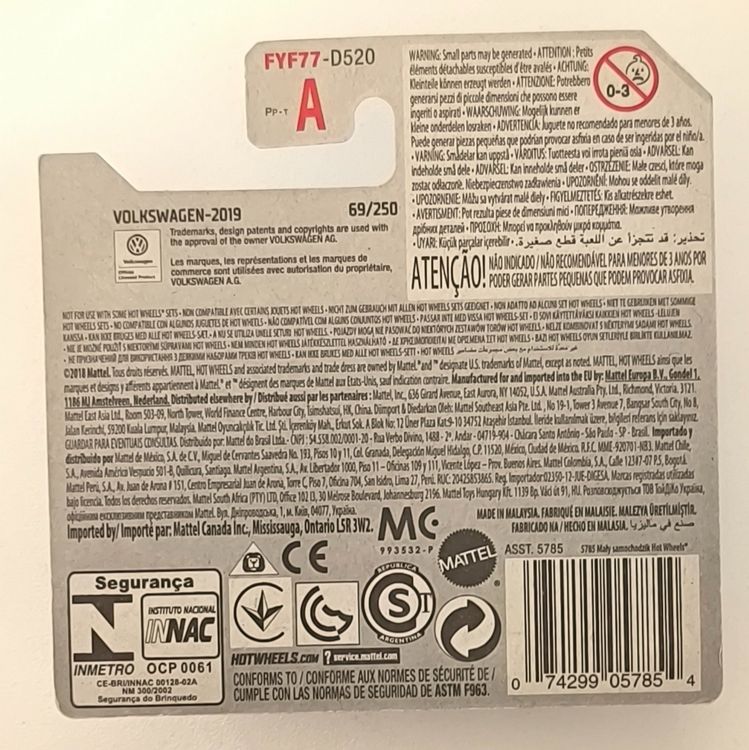 Hot Wheels VW Volkswagen Käfer / Beetle Custom (2019) (Neu und ...