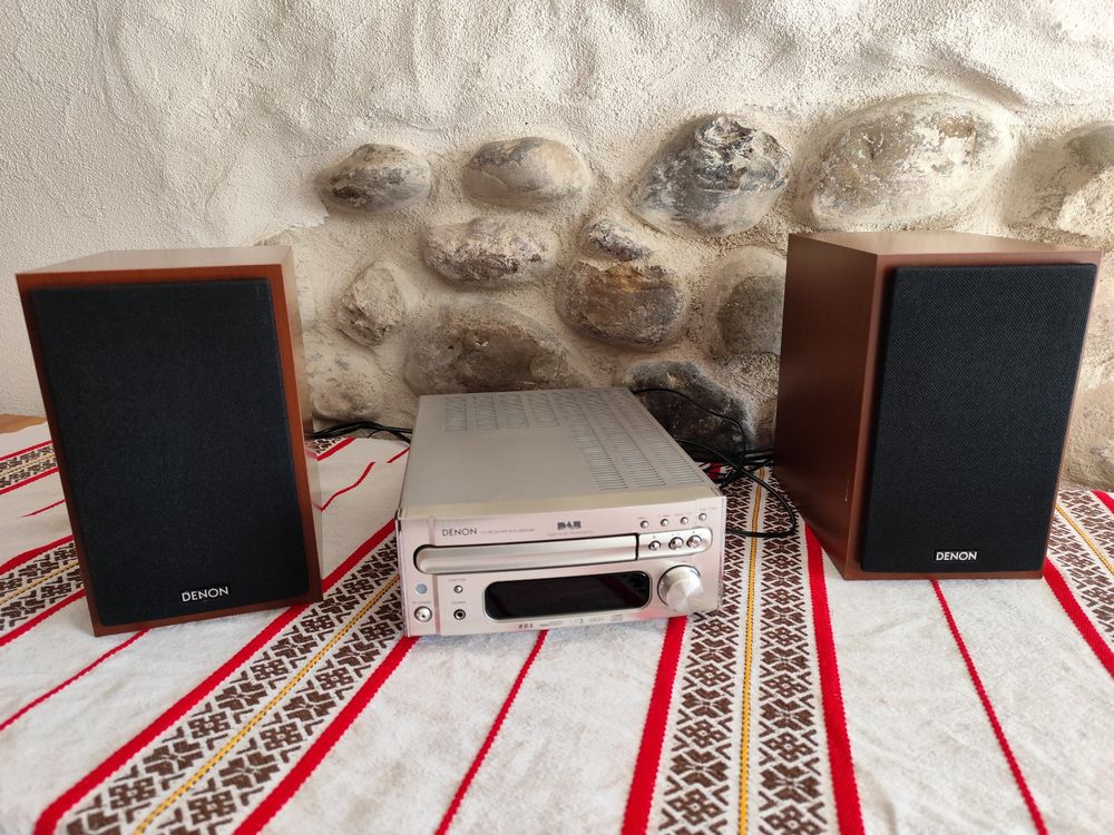 Denon CD Receiver RCD-M35 - mit Denon SC-M39 60W Boxen (Gebraucht) in ...