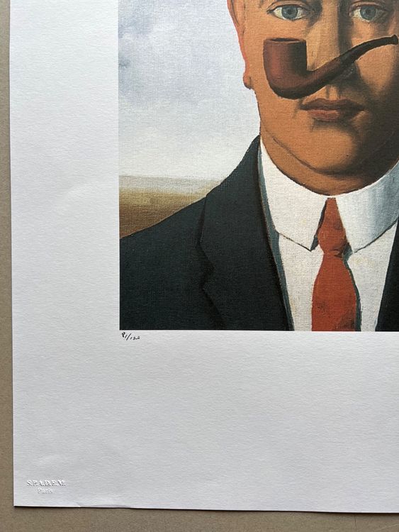 René Magritte « La bonne foi » 81/100 (Neu (gemäss Beschreibung)) in ...