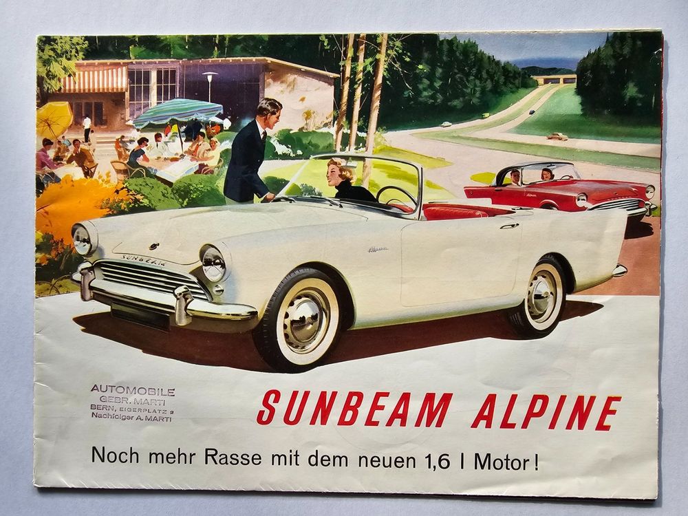 Sunbeam Alpine Prospekt | Kaufen auf Ricardo