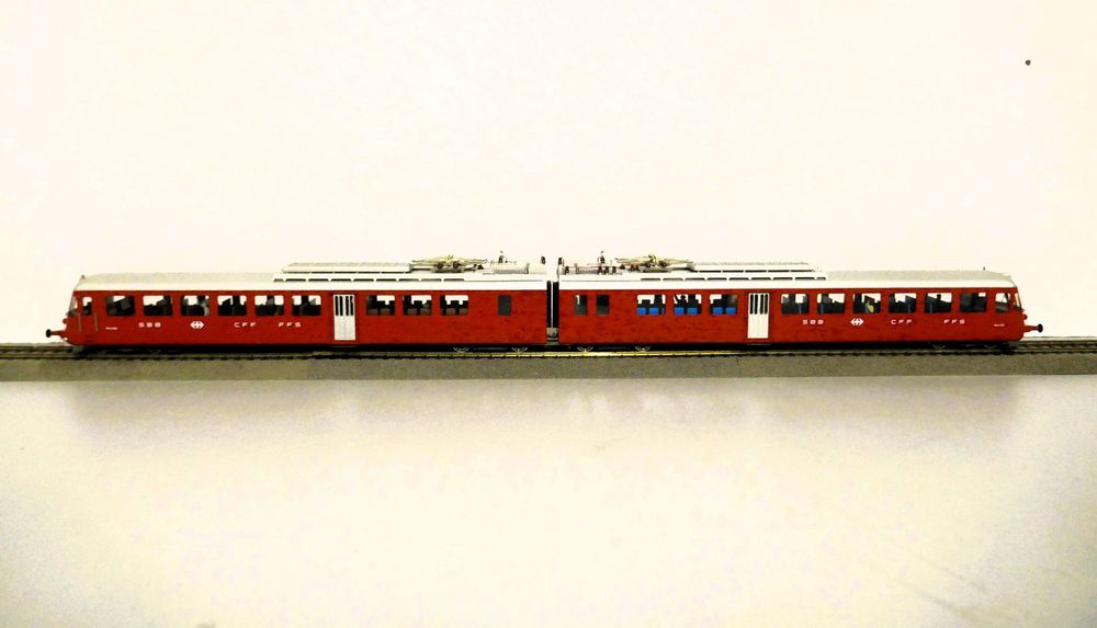Metropolitan 758B SBB-Doppeltriebwagen RAe 4/8 1022 neu OVP (Neu und ...