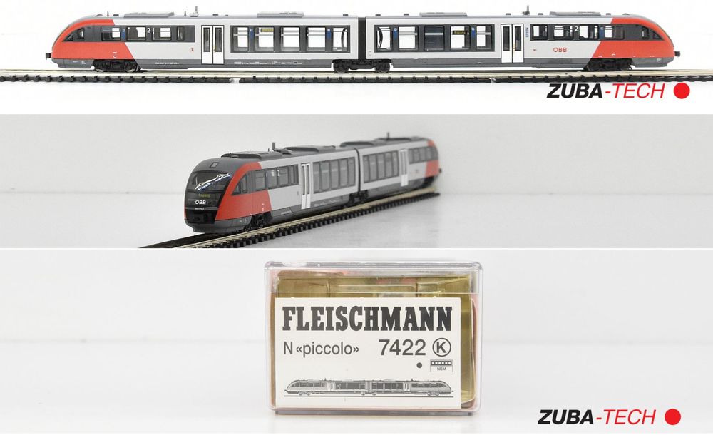Fleischmann 7422 Dieseltriebzug Rh 5022 ÖBB N GS Analog OVP | Kaufen ...