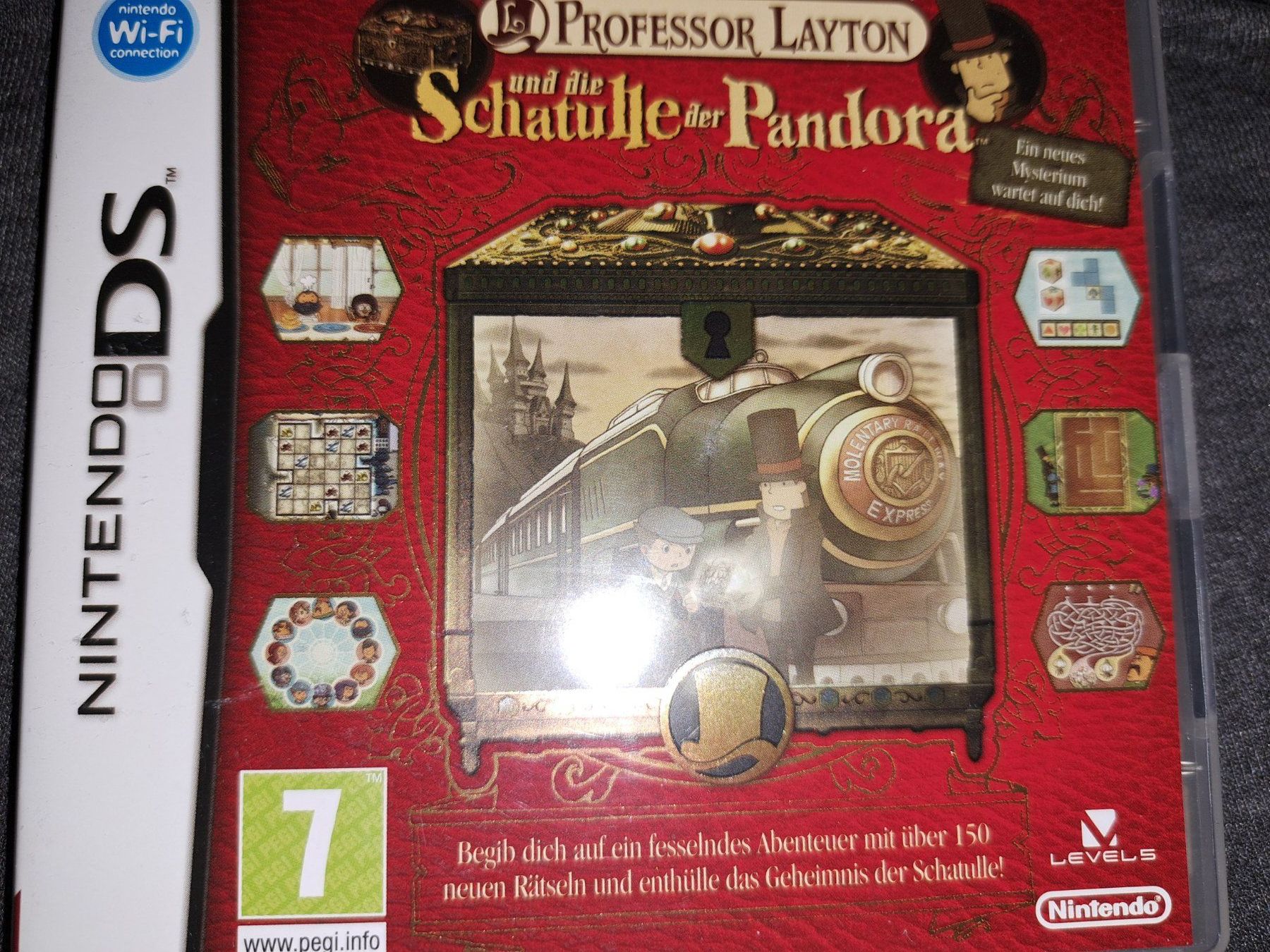 Professor Layton und die Schatulle Pandora NDS in OVP! (Gebraucht) in ...
