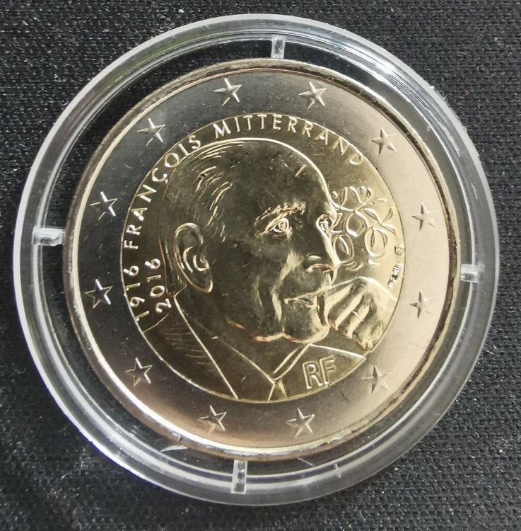 2 Euro France 2016 - François Mitterrand | Kaufen auf Ricardo