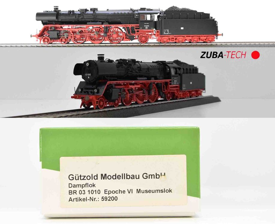 Gützold 59200 Dampflok BR 03 DR Analog mit OVP | Kaufen auf Ricardo