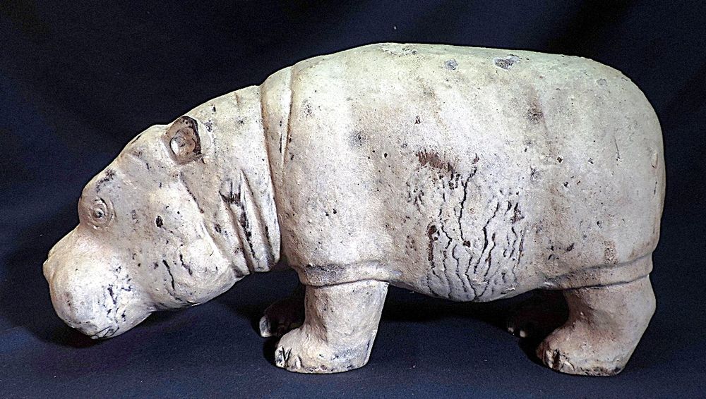 alte Holz Schnitzerei, Nilpferd Figur (Gebraucht) in Duggingen für CHF 69 – mit Lieferung auf ...