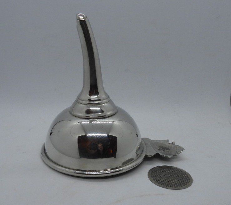 Edler Weintrichter mit Sieb aus Zinn - Top Zustand! (Neu und ...