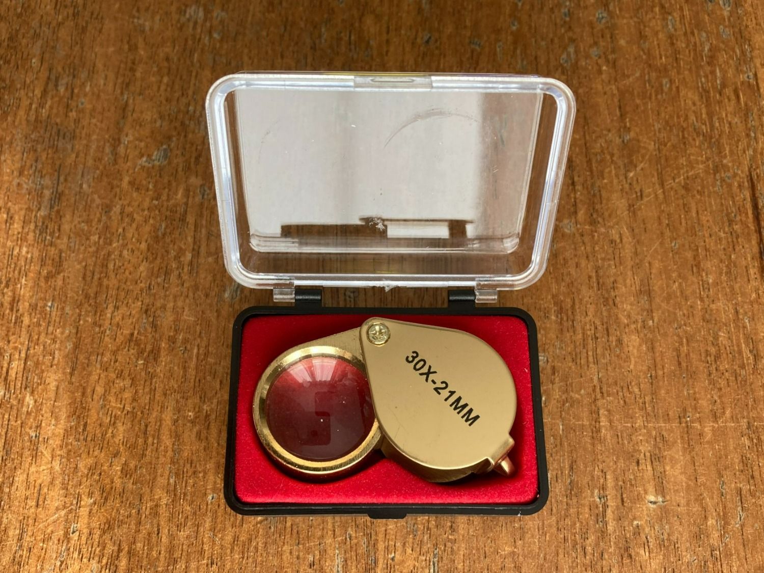 Lupe 30X 21mm goldig NEU (Neu und originalverpackt) in Widnau für CHF 6 ...