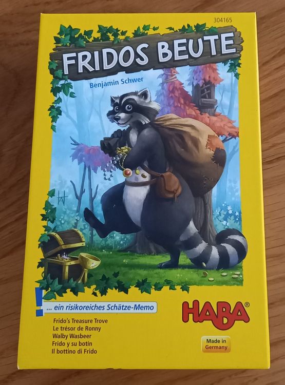 *HABA - FRIDOS BEUTE* MEMO/KOMPLETT MIT ANLEITUNG (Gebraucht) in Horgen ...