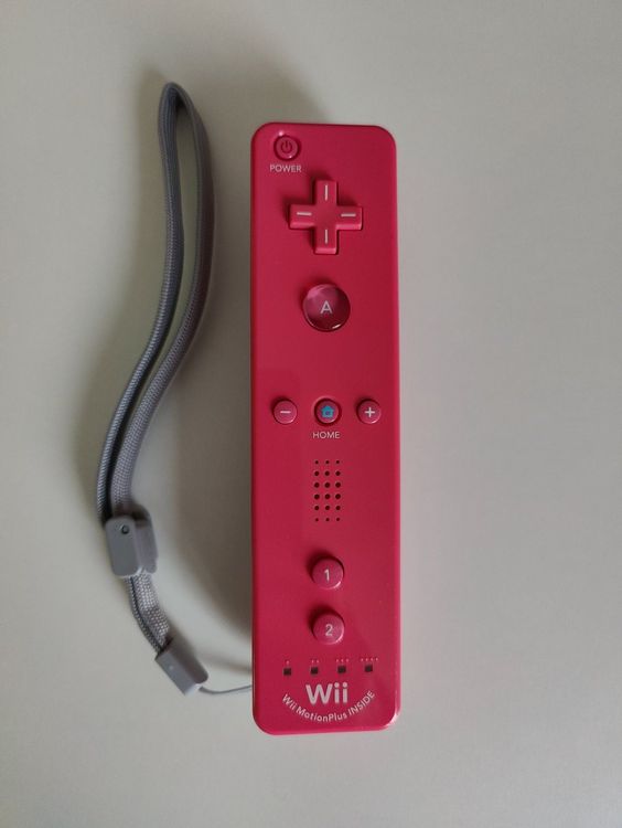 Wii Remote Motion Plus Pink (Gebraucht) in Dintikon für CHF 25 – mit ...