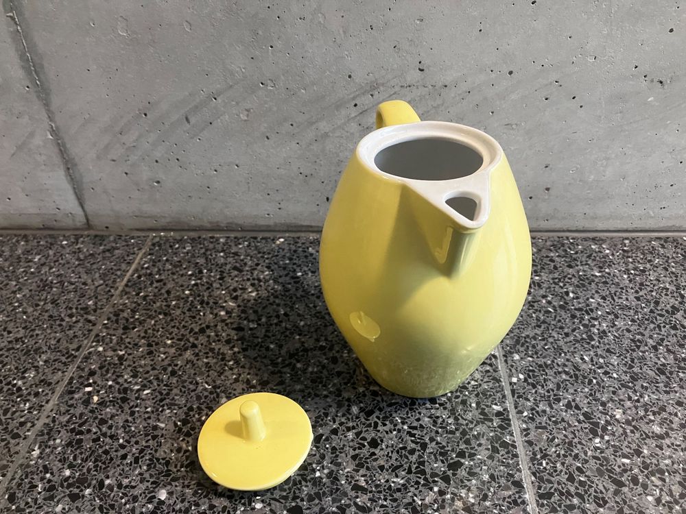Rössler Keramik Krug Vintage Kaffee Kanne mit Deckel, ab 1.- (Gebraucht ...