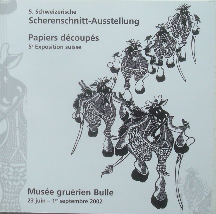 Grosser Katalog: 5.Schweizerische Scherenschnitt-Ausstellung (Gebraucht) in Bern für CHF 14.9 ...