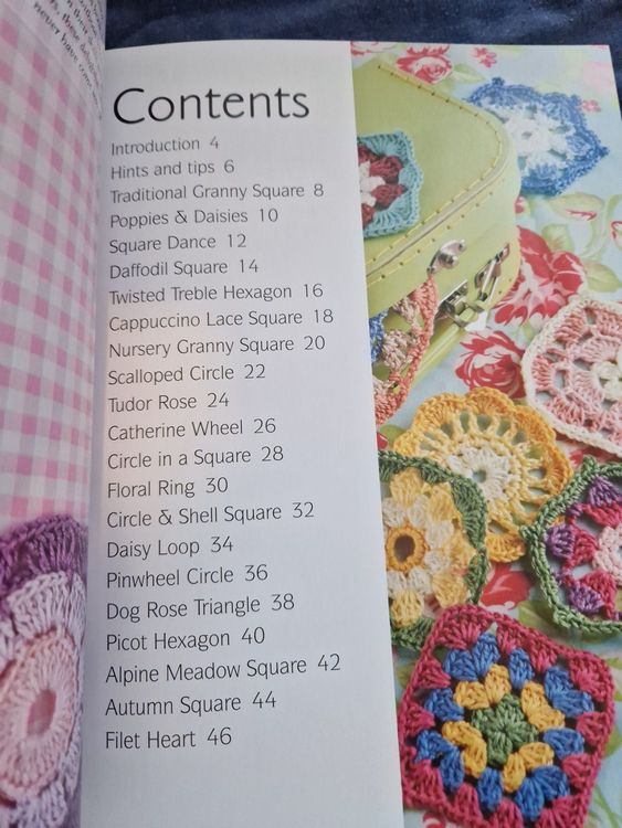 Val Pierce Granny Squares 20 On the Go Projects Crochet (Neu (gemäss ...