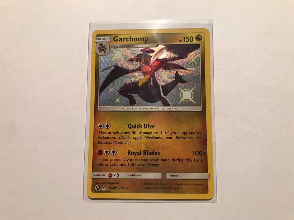 Garchomp Shiny Hidden Fates EN | Kaufen auf Ricardo