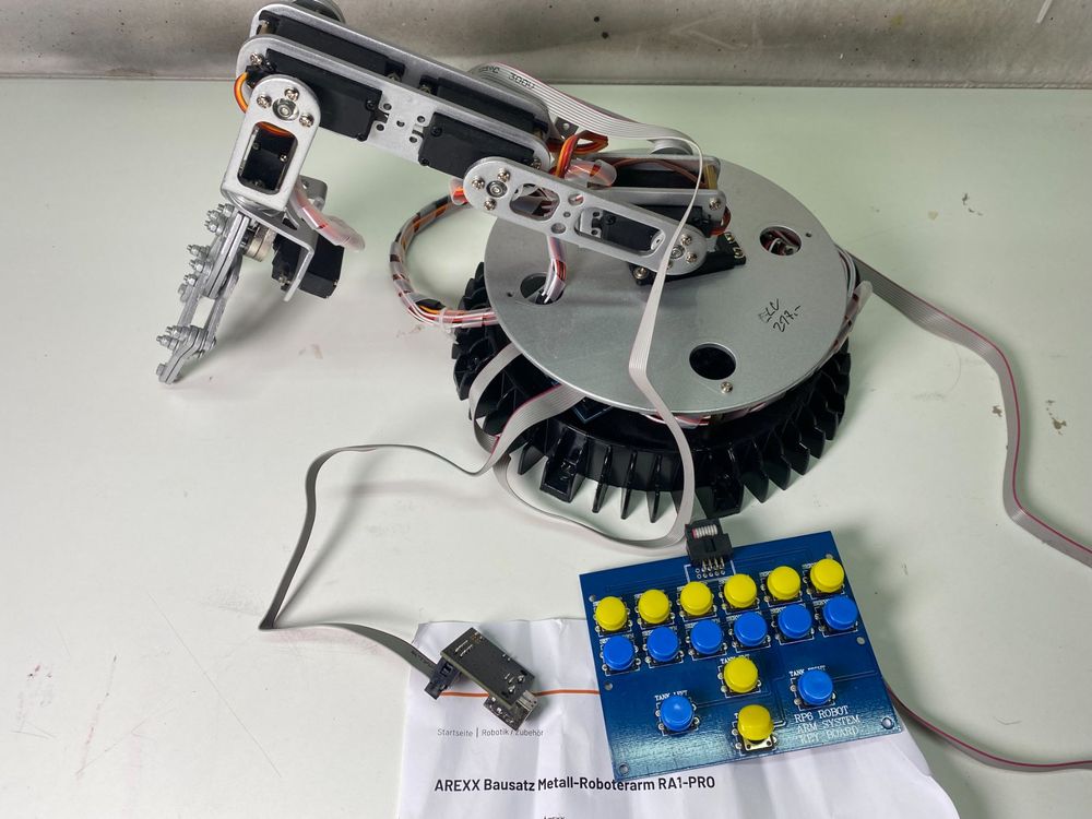 Roboterarm Arexx Ra1 Pro Fertig Aufgebaut Neu Chf 217 Kaufen Auf Ricardo