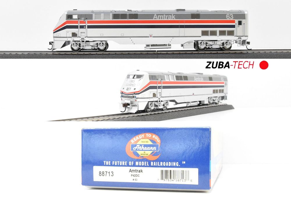 Athearn 87713 Diesellok P 42 Amtrak H0 GS Analog mit OVP | Kaufen auf ...