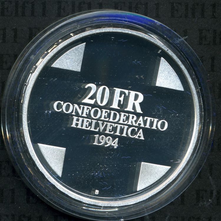 CHF__20.00 1994 Teufelsbrücke PP 20 Franken (Neu und originalverpackt) in Widnau für CHF 39 ...