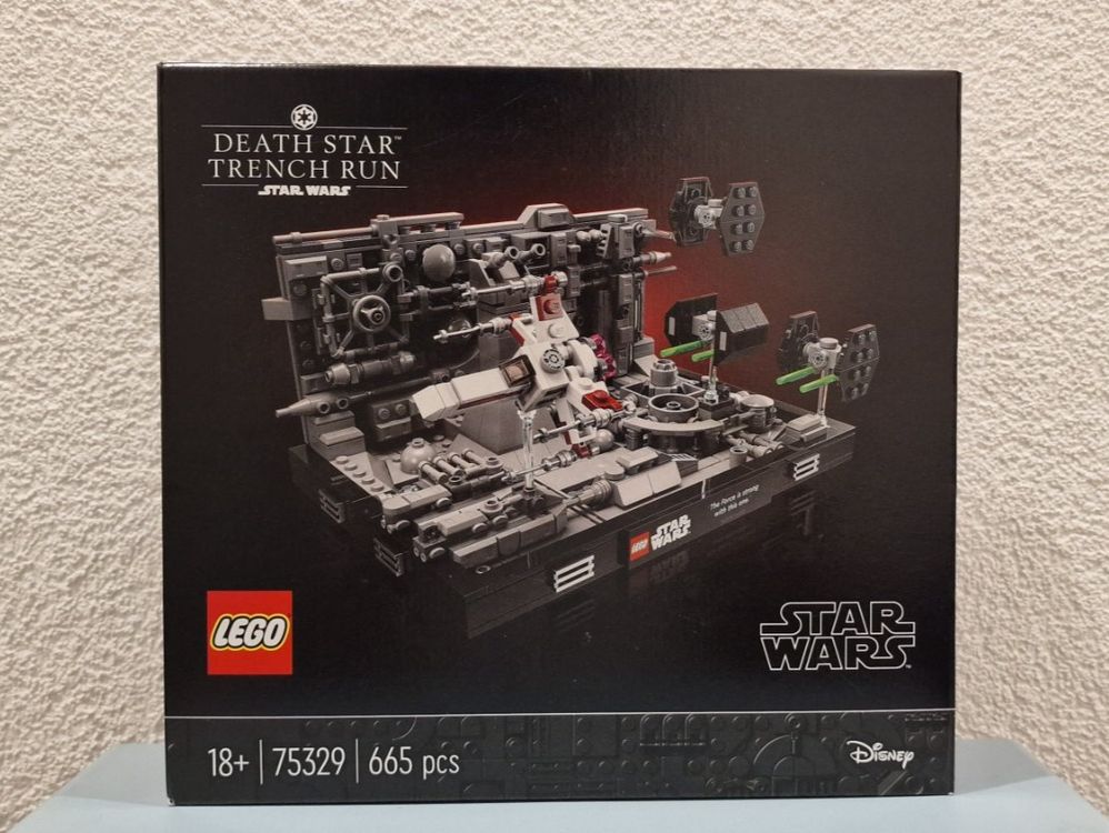 Lego 75329 Star Wars Death Star Trench Run (Neu und originalverpackt ...