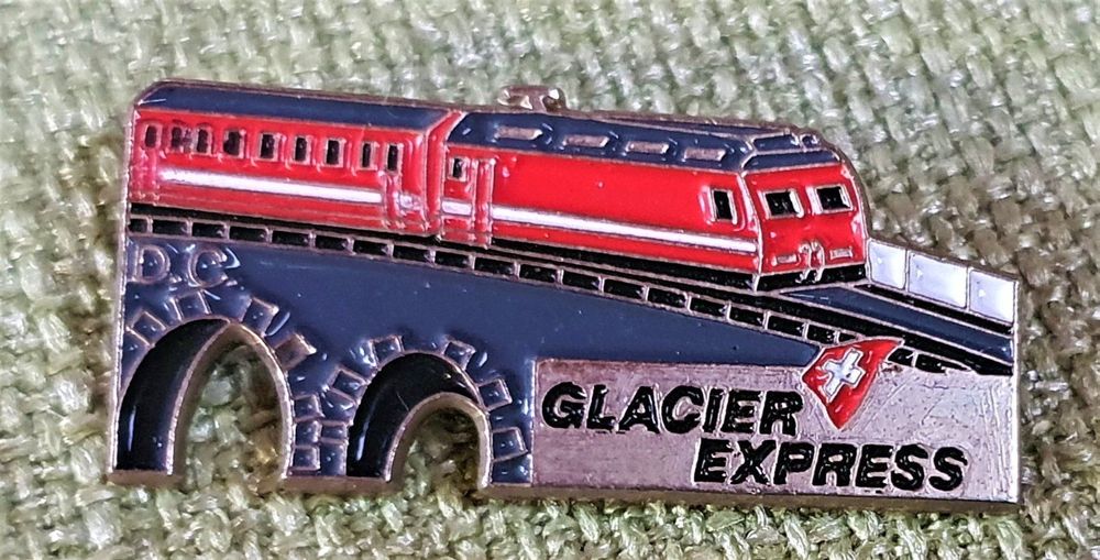 I051 - Pin D.C. Zug Bahn Glacier Express | Kaufen auf Ricardo