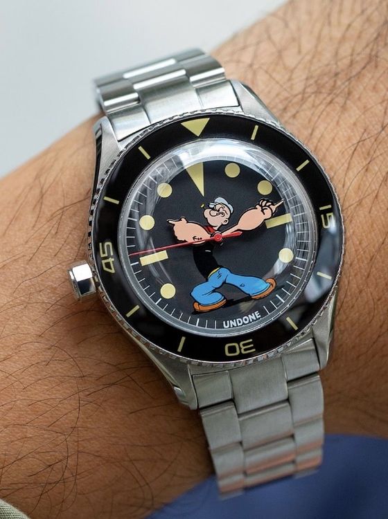 UNDONE X POPEYE™ „BLACKSAND“ AUTOMATIK (Neu und originalverpackt) in ...