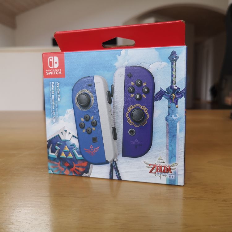 Zelda: Skyward Sword HD Joy-Con Controller (Nintendo Switch) (Neu ...