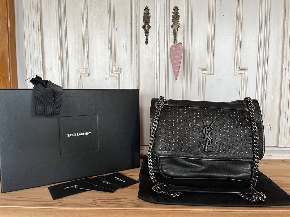 Yves Saint Laurent YSL Niki Medium Limited Edition Nieten | Kaufen auf Ricardo