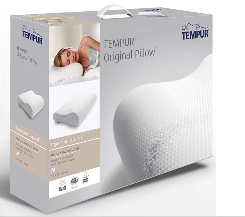 Tempur Nackenkissen Original M 50 x 31 x (Neu (gemäss Beschreibung)) in Steinhausen für CHF 70 ...
