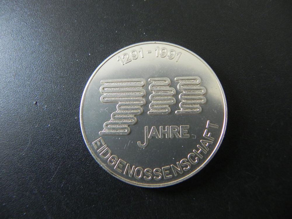 Medaille 700 Jahre Eidgenossenschaft 1291 - 1991 | Kaufen auf Ricardo
