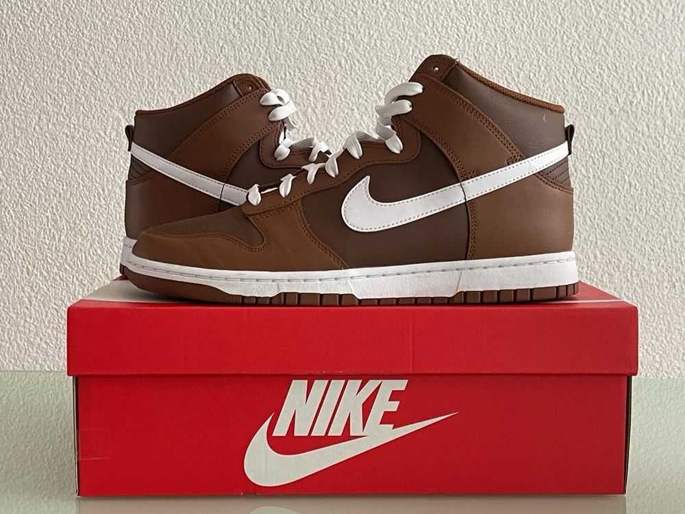 Nike dunk high chocolate gr. 45 | Kaufen auf Ricardo