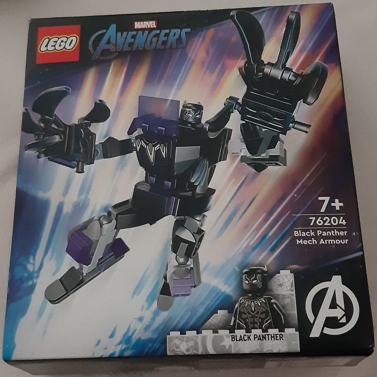 Lego Black Panther Mech Armour Marvel 76204 (Neu und originalverpackt ...