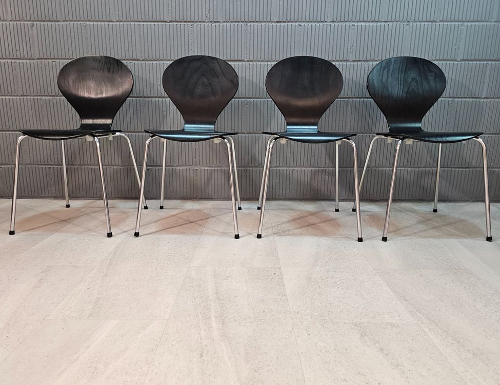 4x PHOENIX DENMARK Dining Chair, Essstühle, Stuhl stapelbar (Gebraucht ...