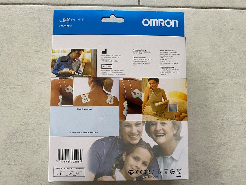 Omron E2 Elite HV-F127-E; Electronic Nerve Simulator (Gebraucht) in für ...