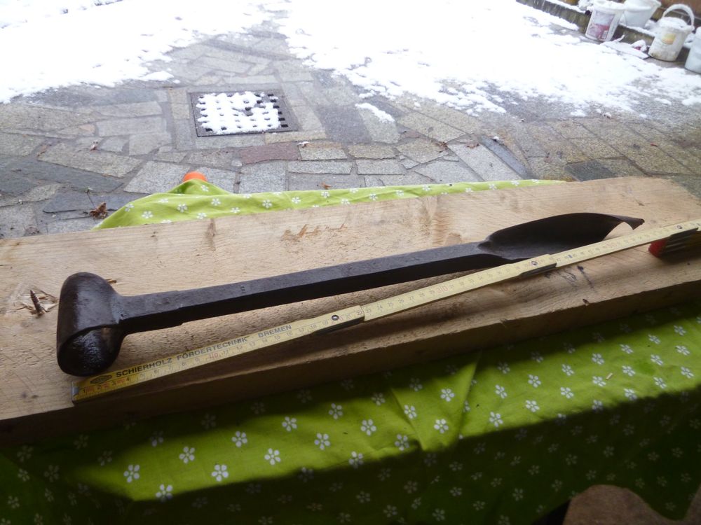 antiker Handbohrer Schälbohrer Löffelbohrer Zimmermann (Gebraucht) in ...