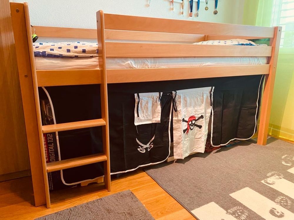 Relita Massivholz Hochbett (Gebraucht) in Grafstal für CHF 139 – nur ...