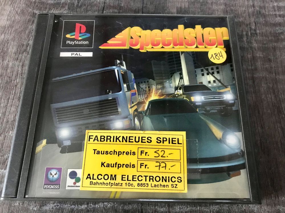 PS2 Game Speedster (Gebraucht) in Samstagern für CHF 1 – mit Lieferung auf Ricardo kaufen