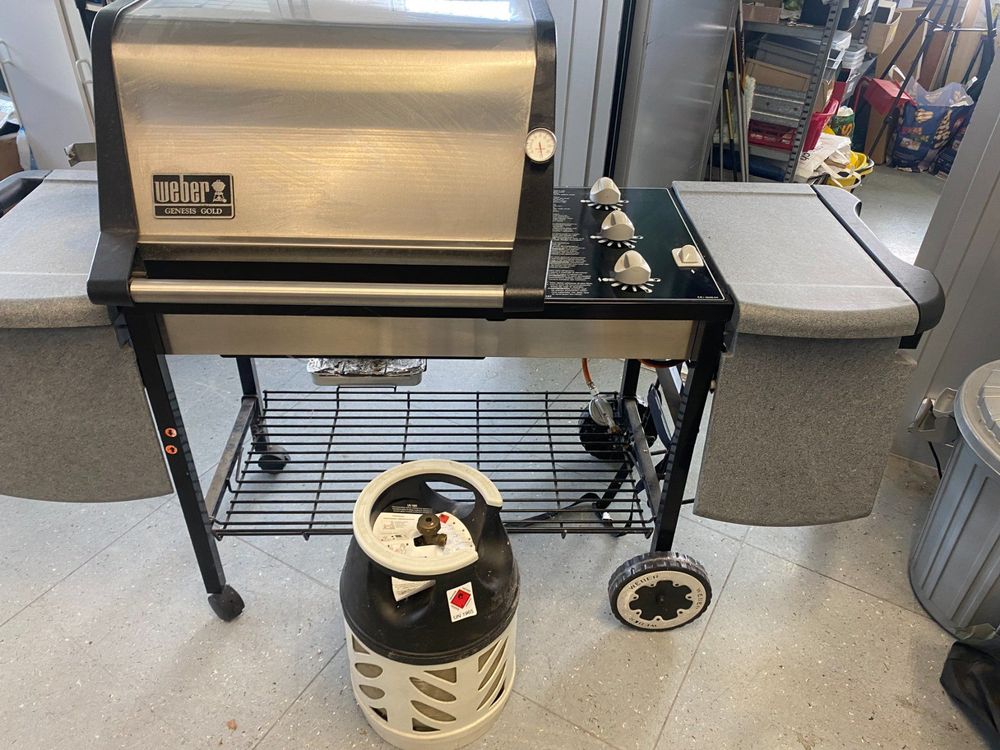 Weber Genesis Gold mit Gas | Kaufen auf Ricardo