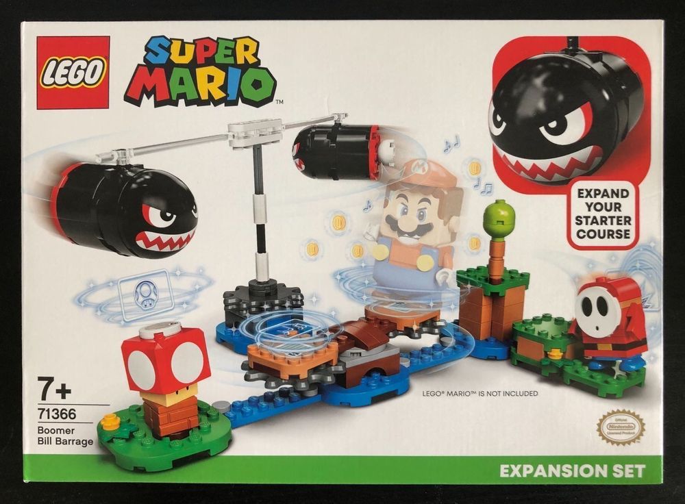 Lego - Super Mario Boomer Bill Barrage (NEU!) (Neu und originalverpackt ...